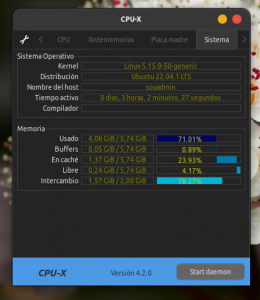 CPU-X la alternativa a CPU-Z para Linux, conociendo nuestro Hardware a fondo! - SoyAdmin.com
